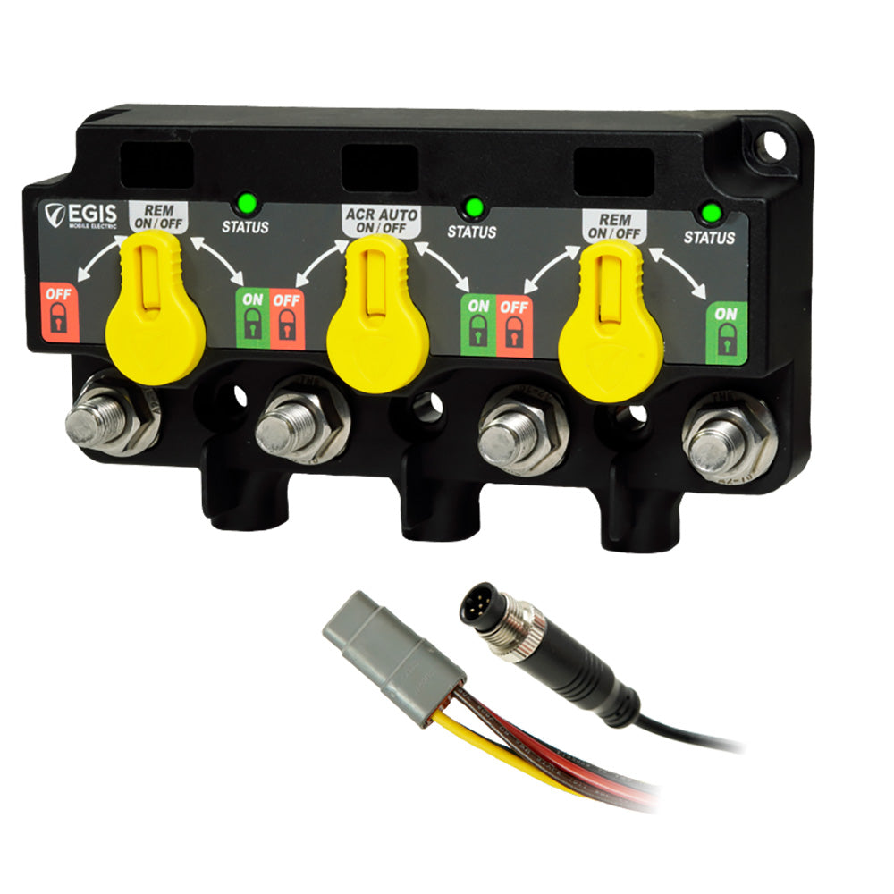 Egis Triple XD - NMEA 2000 - Relay/ACR/Relay w/Knobs - 12 Position DT – Life of Sailing