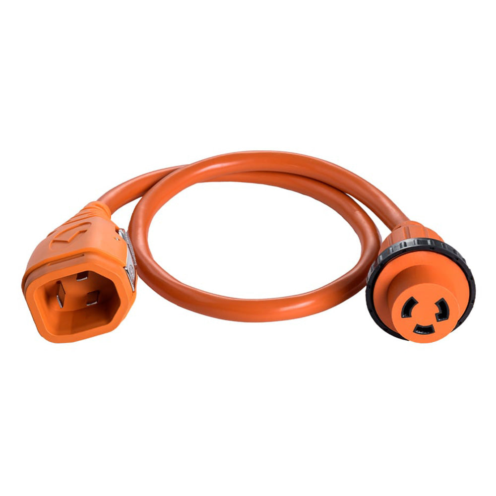 SmartPlug 30A Female Twist-Type Connector to 30A SmartPlug Male Connec ...