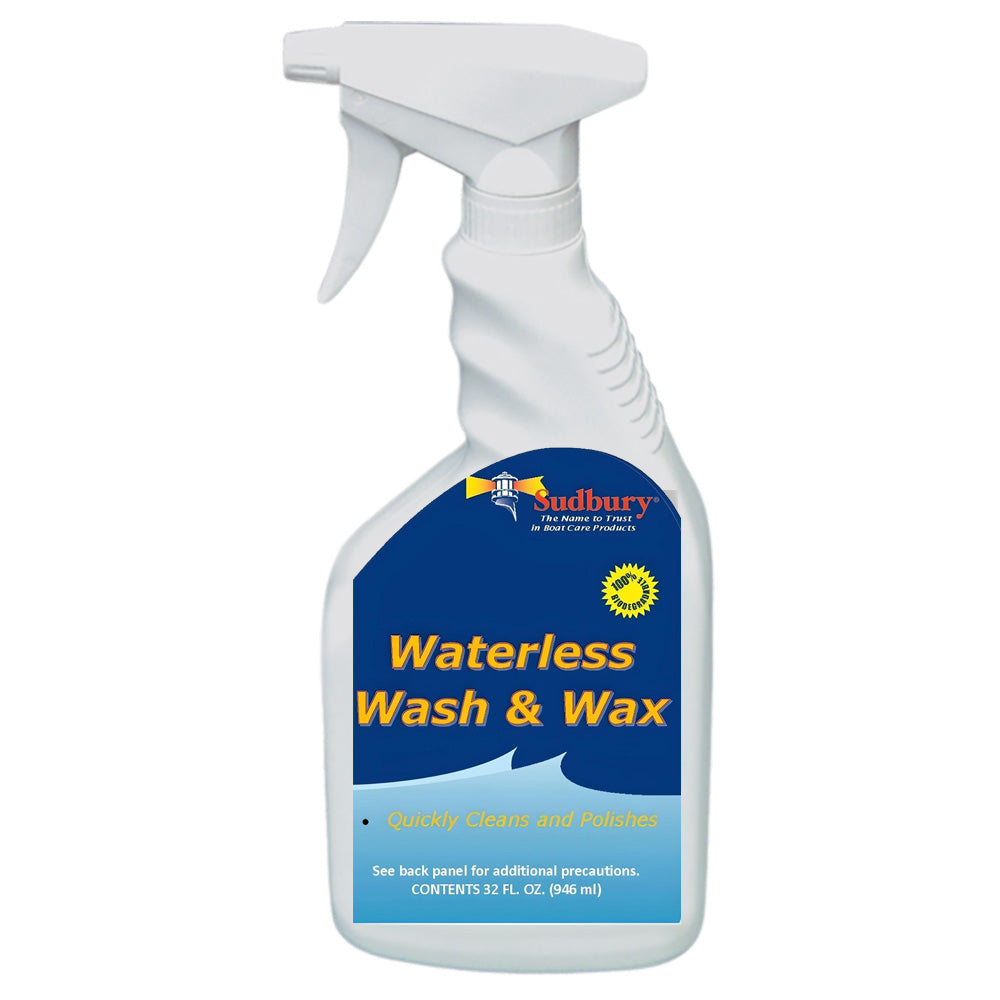 Sudbury Waterless Wash Wax - 32oz Spray Bottle – Life of Sailing