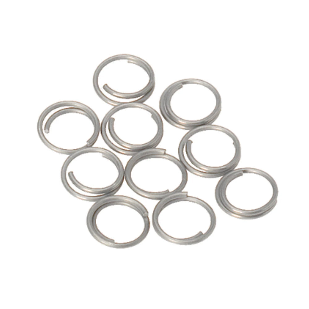 Barton Stainless Steel Split Rings - 10mm - 10-Pack – Life of Sailing