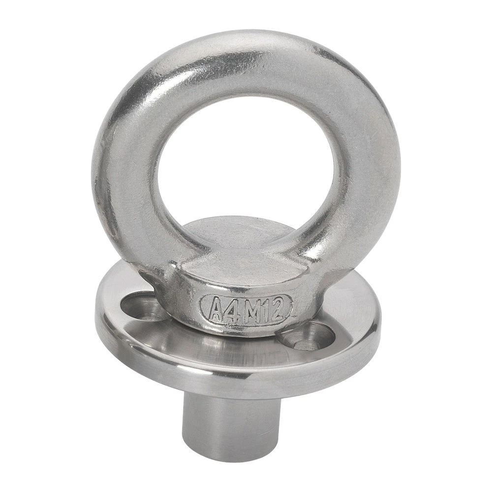 Barton Deck Plate w/Fixing Eye w/Blanking Plug - M12 Eye – Life of Sailing