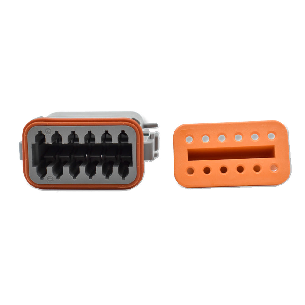 Bluewater 12 Position Female Deutsch Connector w/Wedge Lock – Life of ...