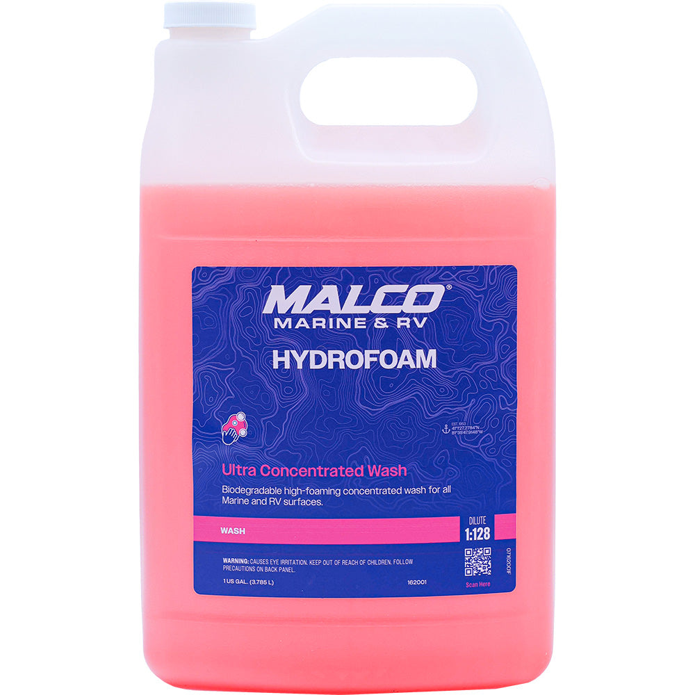 Malco HydroFoam Ultra Concentrated Boat Wash - 1 Gallon – Life of Sailing