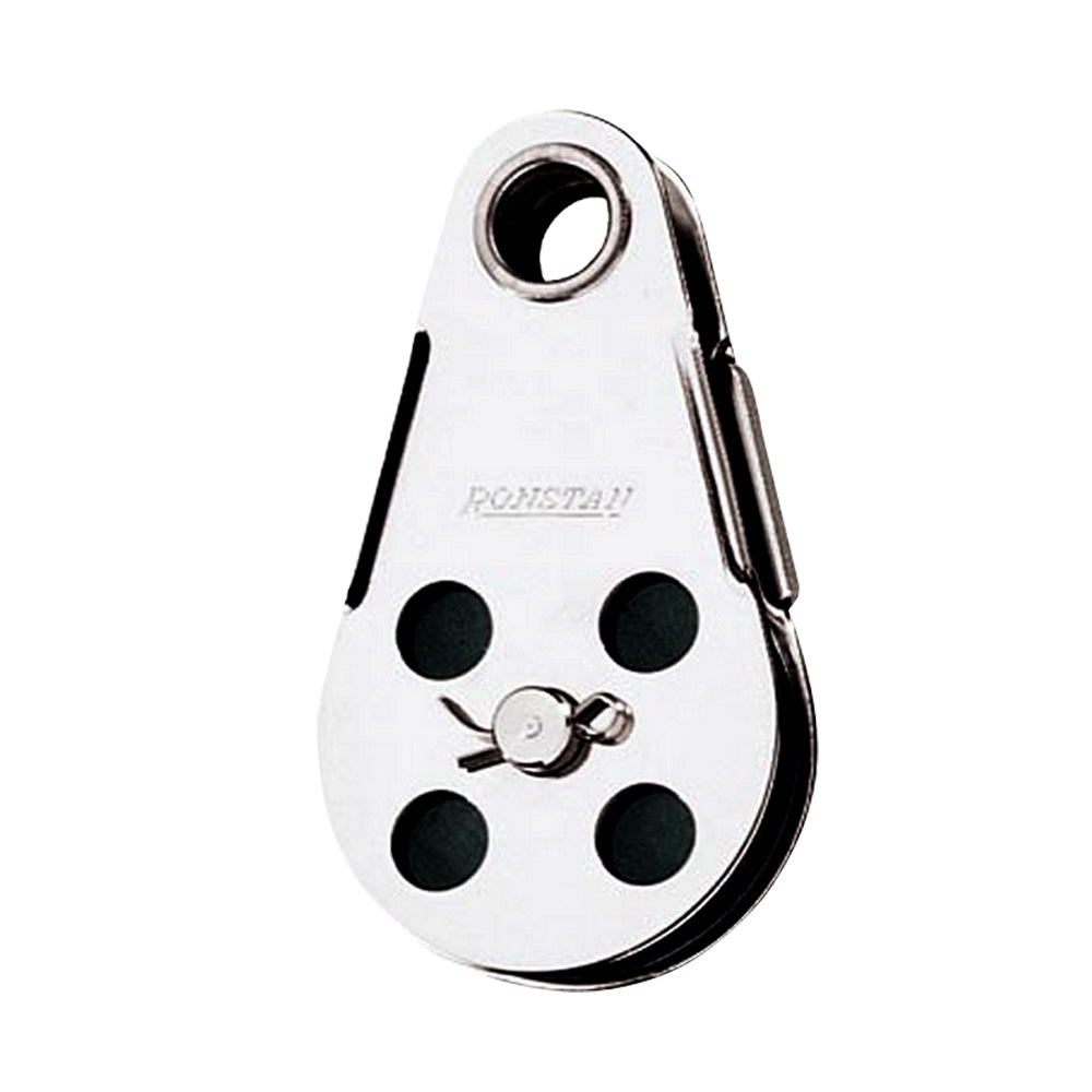 Ronstan Wire Block - Tubular Rivet Head w/Removable Nylatron Sheave ...