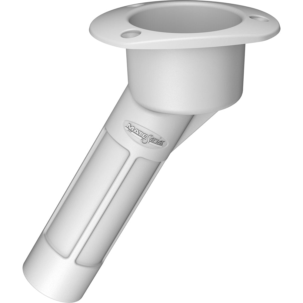 Mate Series Plastic 30 Rod Cup Holder - Open - Oval Top - White – Life ...