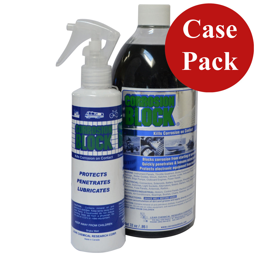 Corrosion Block 32oz Bottle with Pump - Non-Hazmat, Non-Flammable Non ...