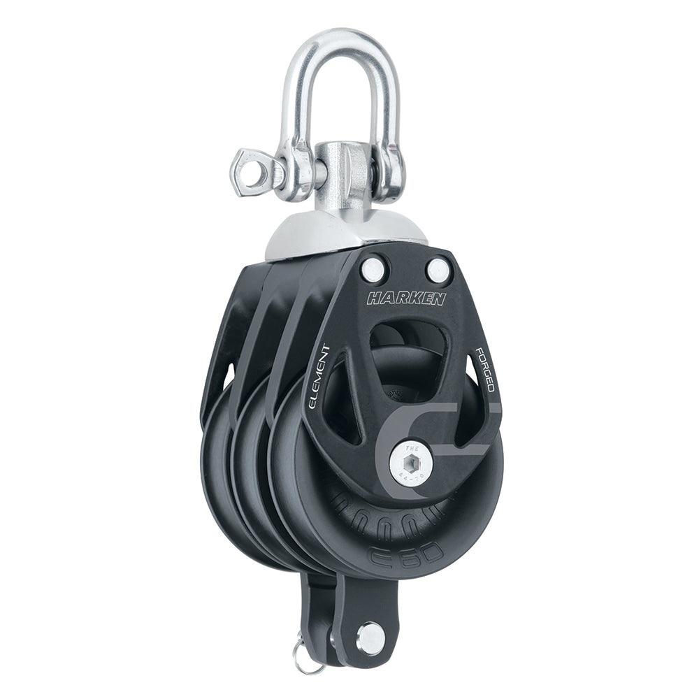 Harken 60mm Triple Aluminum Element Block w/Swivel Becket – Life of Sailing