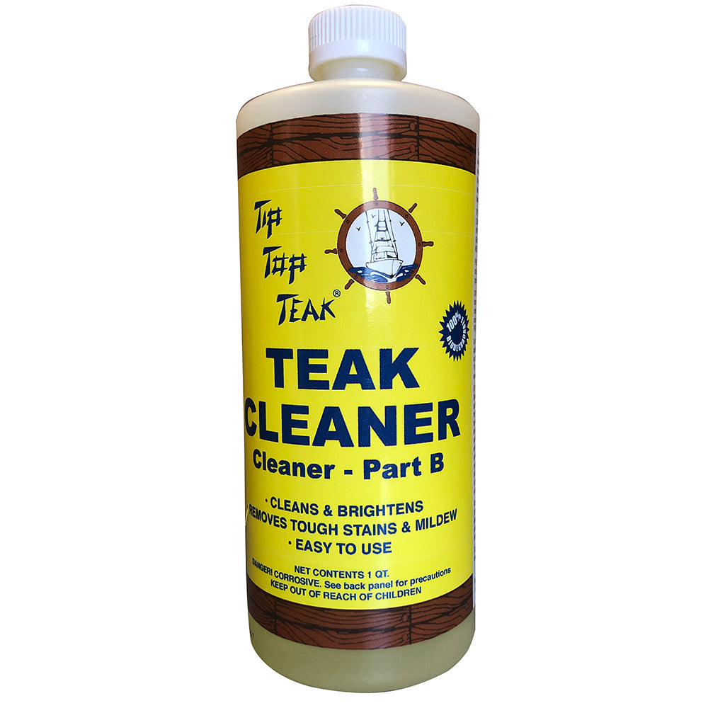 Tip Top Teak Cleaner Part B - Quart – Life of Sailing
