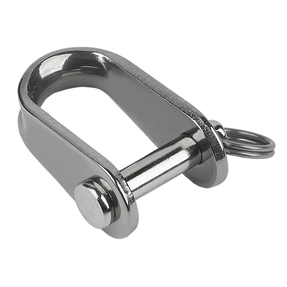 Schaefer Stamped "D" Shackle - 1/4" – Life of Sailing
